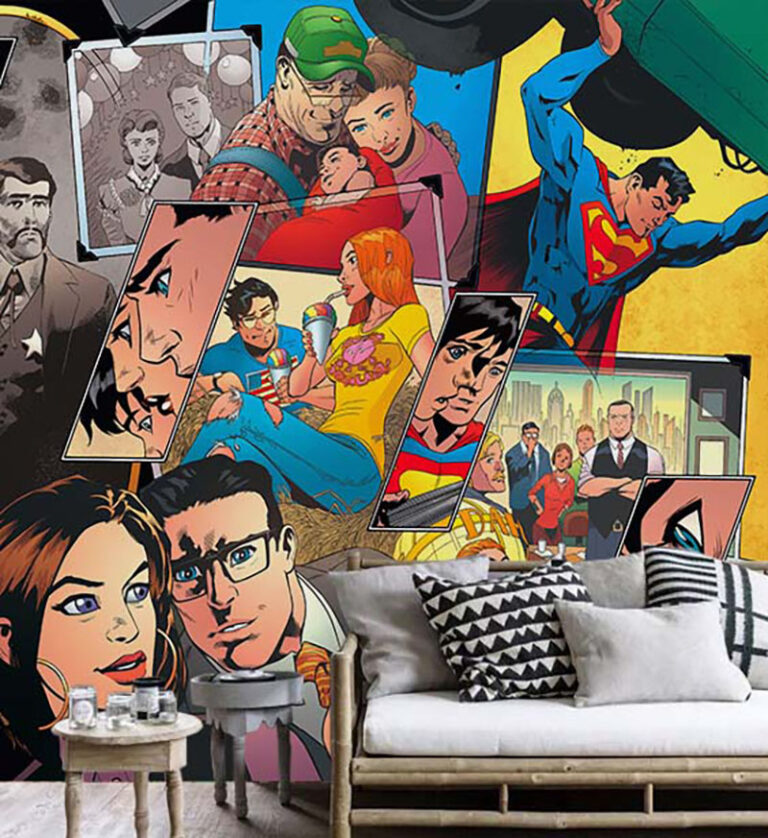 Fotomural Comics Retro